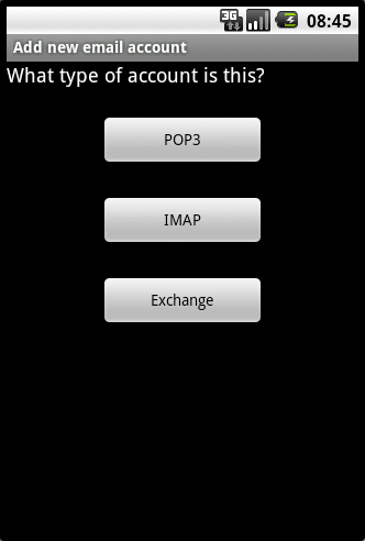 Setari Android Email, setare client email Android Email, instructiuni ...