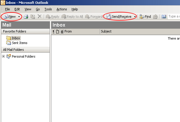 Setari Microsoft Outlook, setare client email Microsoft Outlook 2000 ...