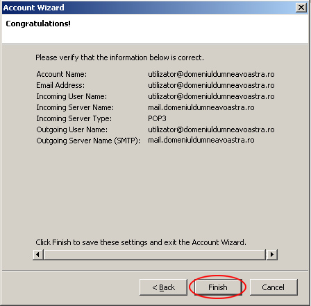 Setari Mozilla Thunderbird, setare client email Mozilla Thunderbird ...