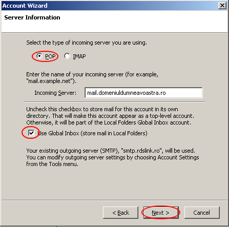 Setari Mozilla Thunderbird, setare client email Mozilla Thunderbird ...