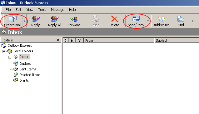 Setari Outlook Express, setare client email Outlook Express ...