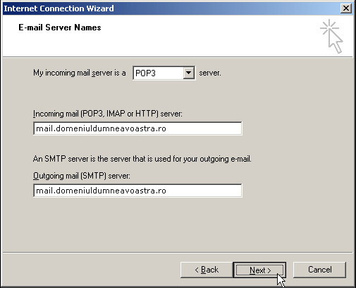 Setari Outlook Express, setare client email Outlook Express ...
